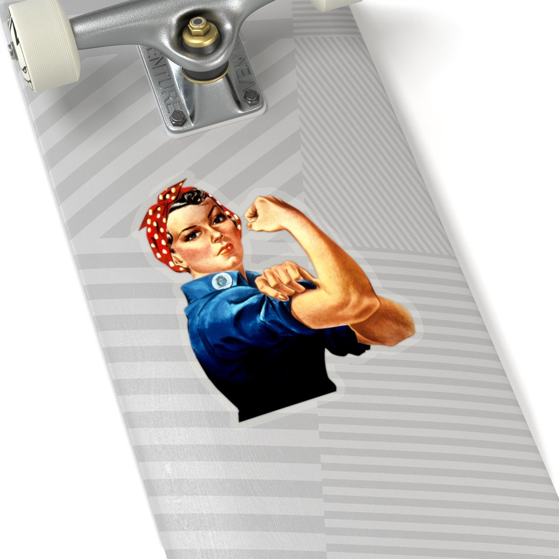 Rosie the Riveter Transparent Sticker - Etsy
