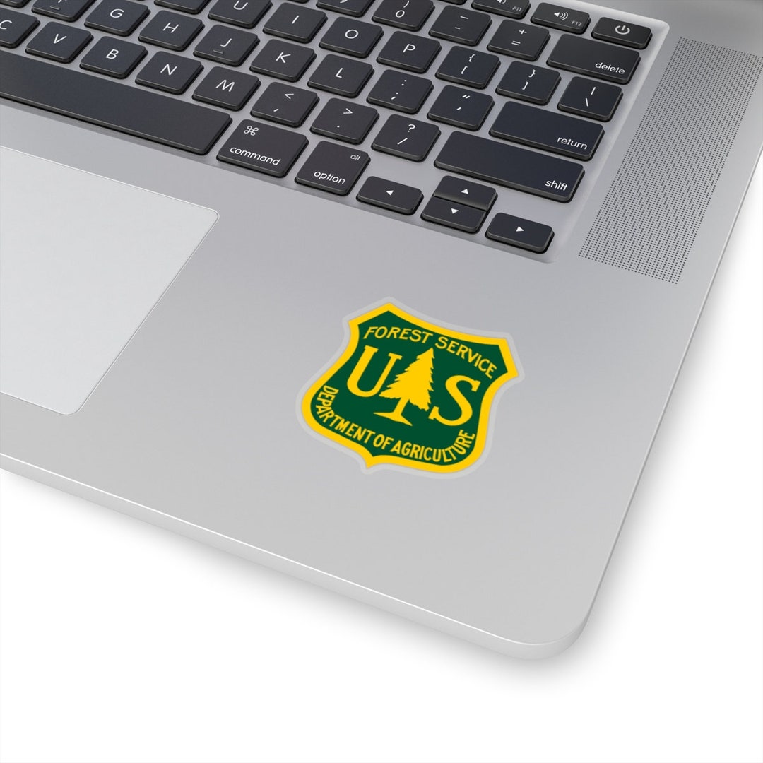 US Forest Service Shield Transparent Sticker - Etsy
