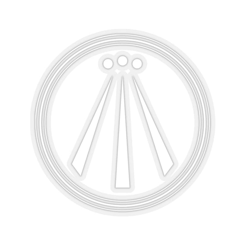 Awen Celtic Druid Symbol Pagan Neo Druid Sticker - Etsy