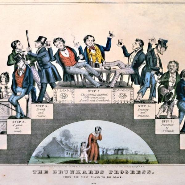 Drunkards Progress Print - Etsy