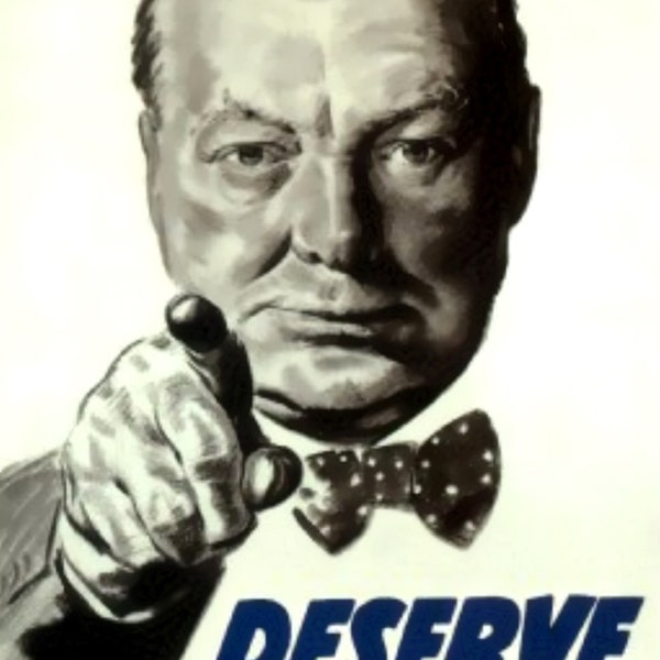 Winston Churchill - Etsy