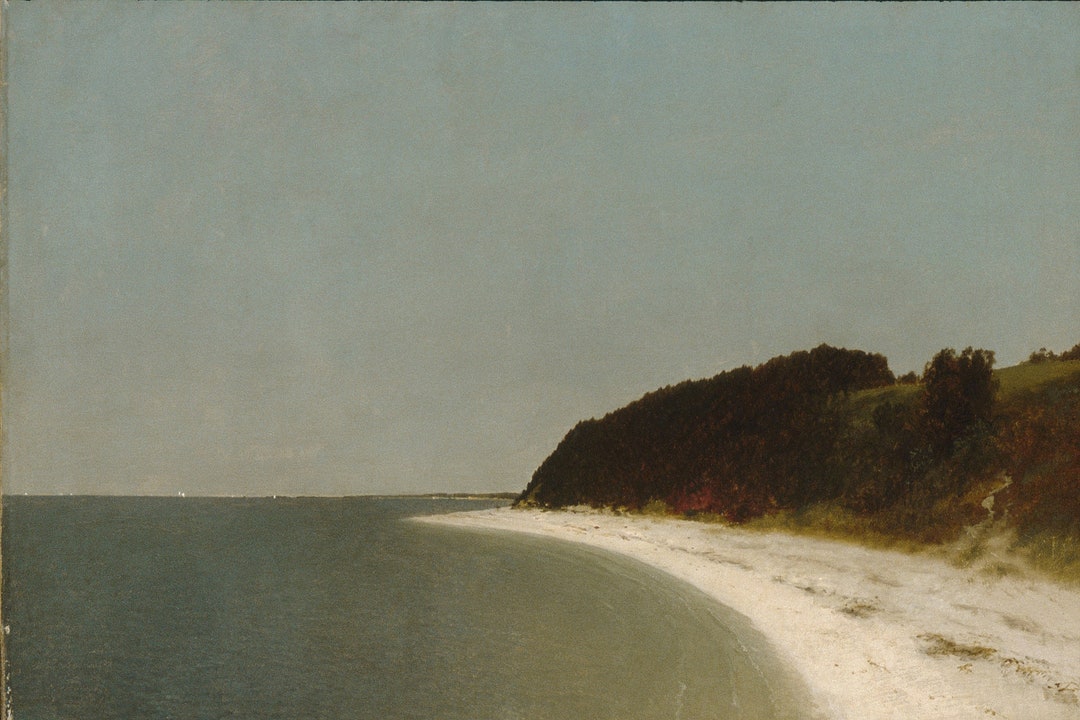 John Frederick Kensett - Eatons Neck Long Island Print Poster - Etsy