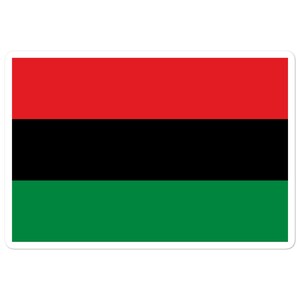 Pan African Flag Sticker - Etsy