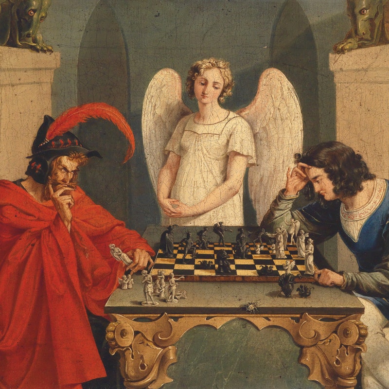 Checkmate Painting - Etsy