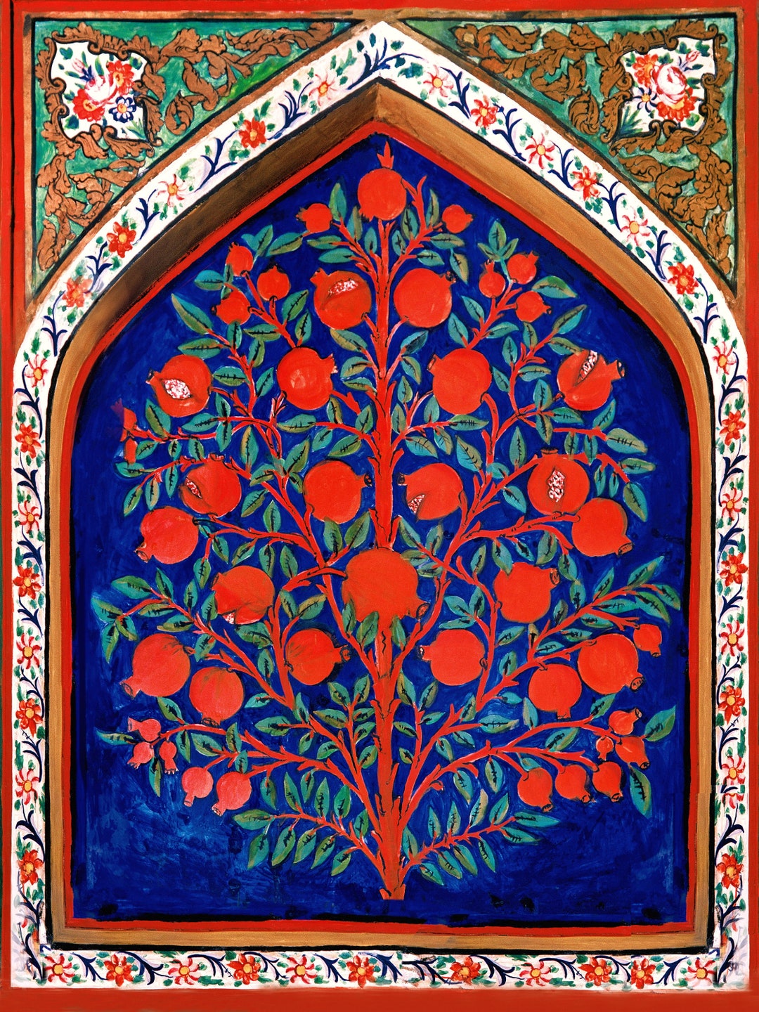 Tree of Life in Palace of Shaki Khans Print Poster - Etsy