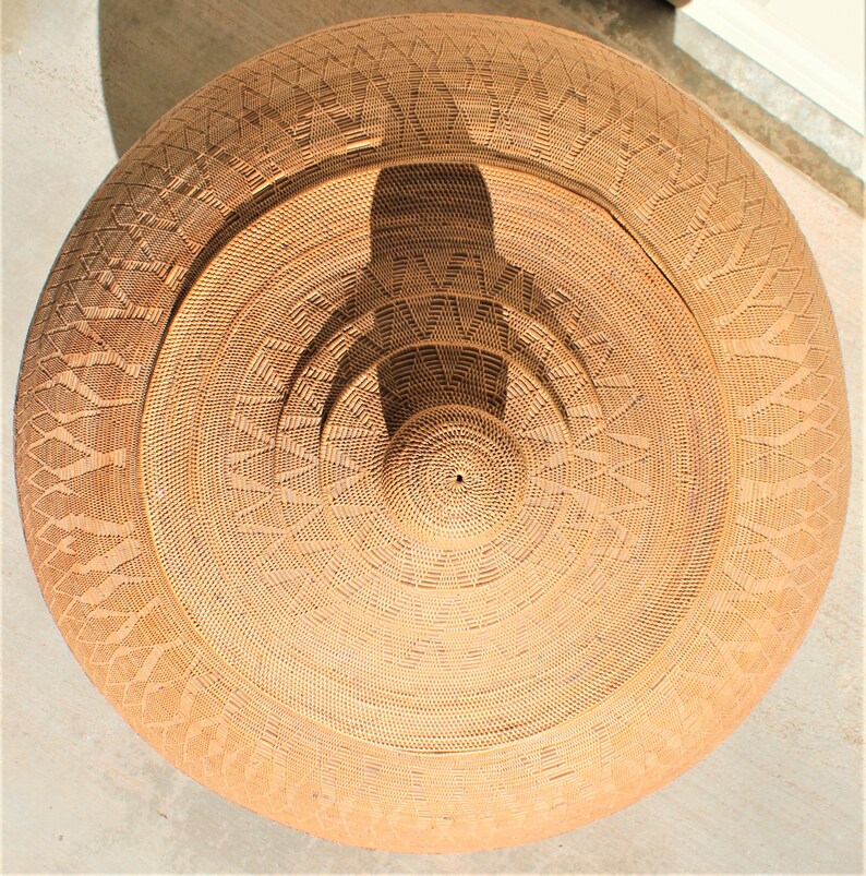 Gorgeous Super-sized Indonesian Ata Basket With Lid From Bali - Etsy