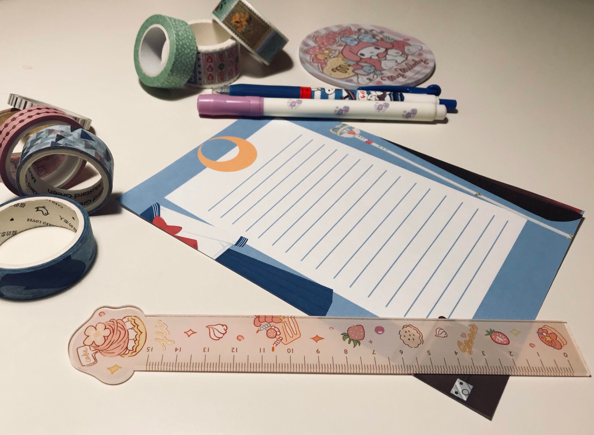 Sailor Moon Printable Stationary Letter Paper - Etsy