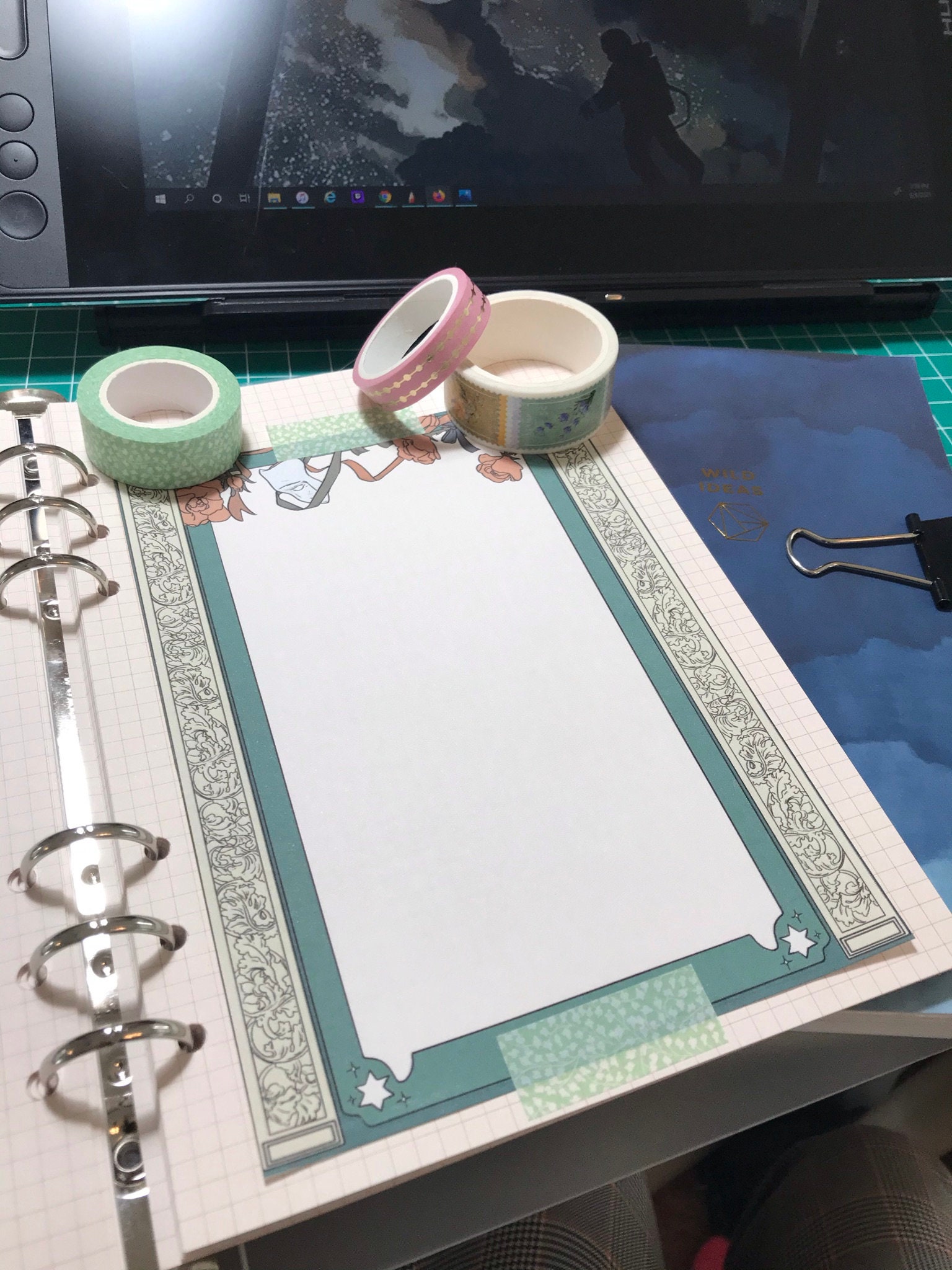 Phantom of the Opera Printable Stationary Paper - Etsy