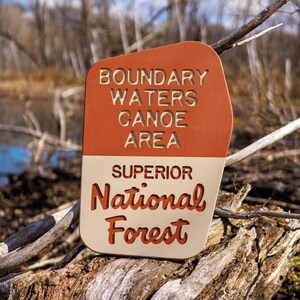 Boundary Waters Canoe Area (BWCA) - Superior National Forest Replica ...