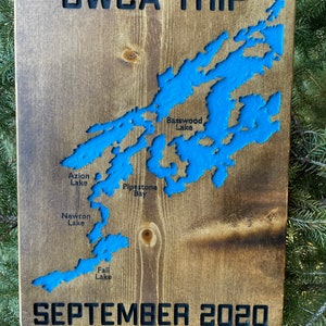Standard Custom BWCA Trip Sign - Etsy