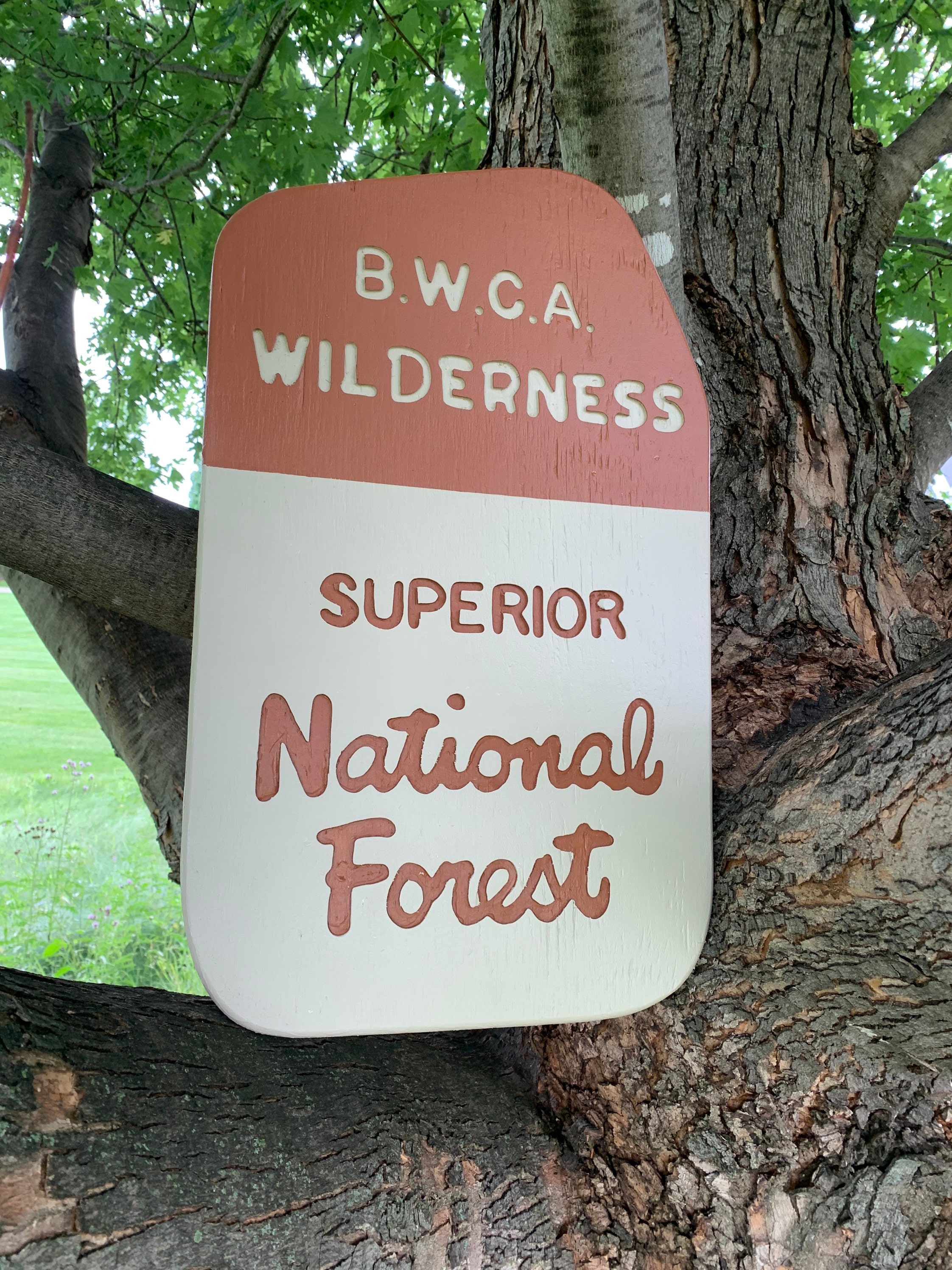 BWCA Wilderness Superior National Forest Replica Sign | Etsy