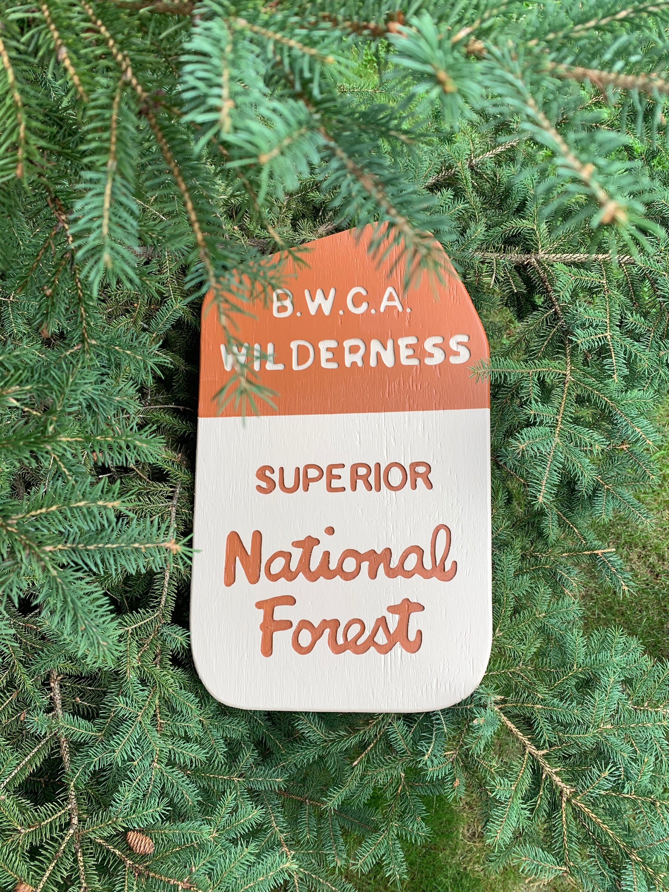 BWCA Wilderness Superior National Forest Replica Sign | Etsy