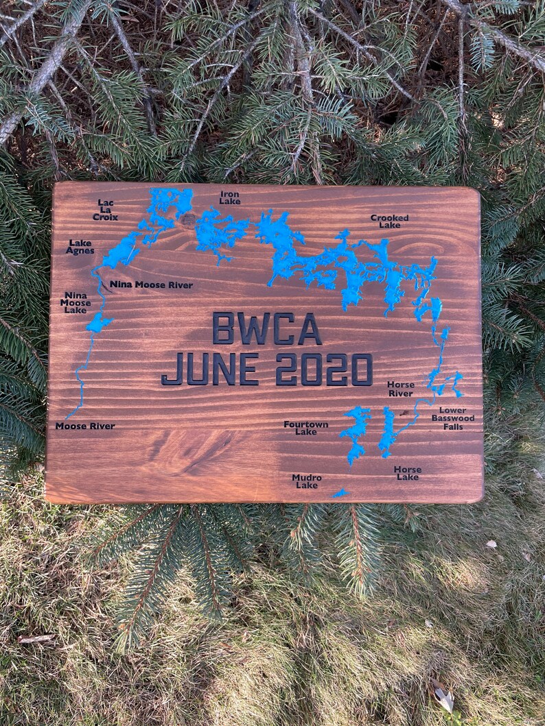 Large Custom BWCA Trip Sign - Etsy