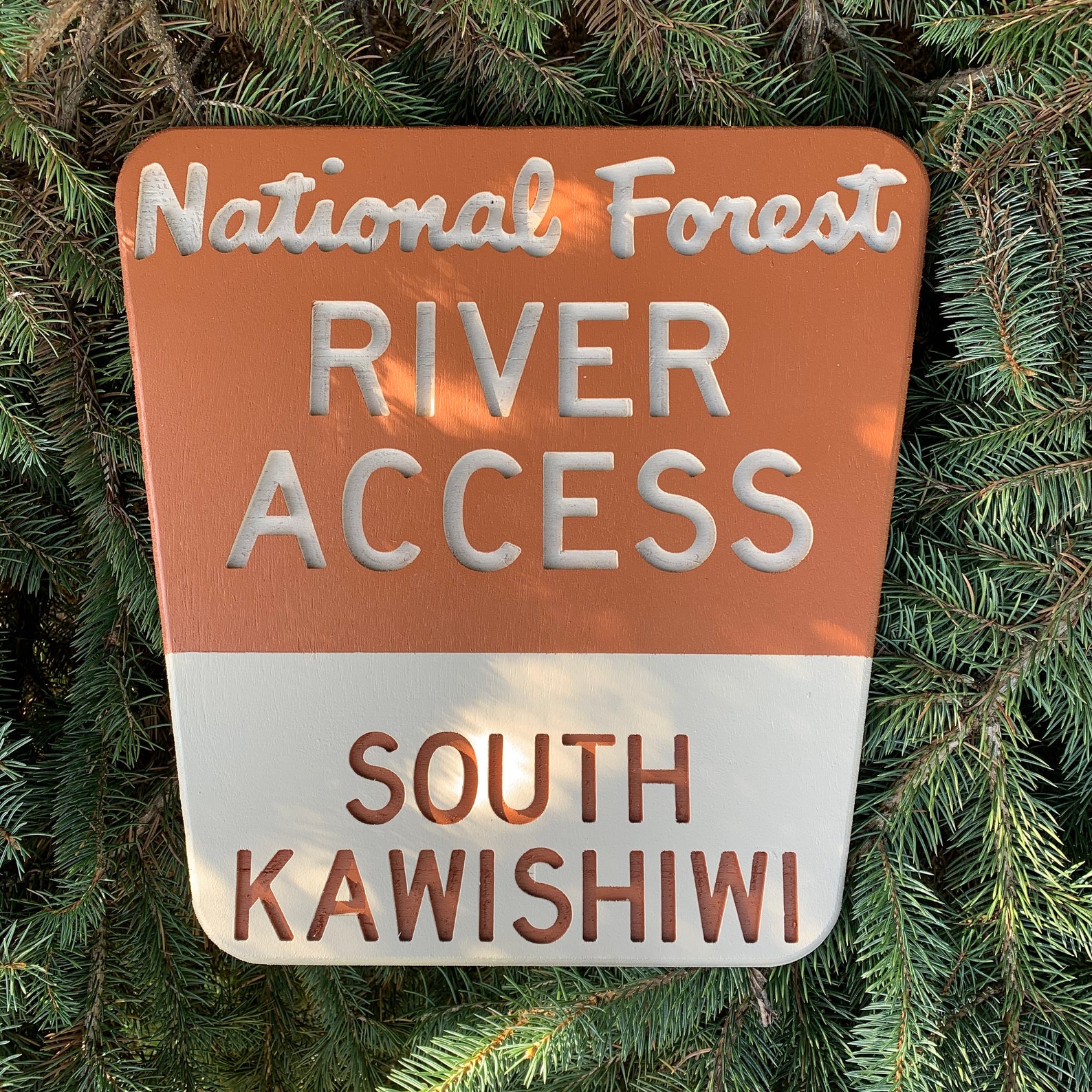 National Forest Access Sign Replicas customizable - Etsy