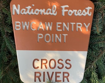 National Forest Sign | Etsy