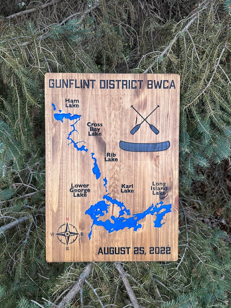 Large Custom BWCA Trip Sign - Etsy