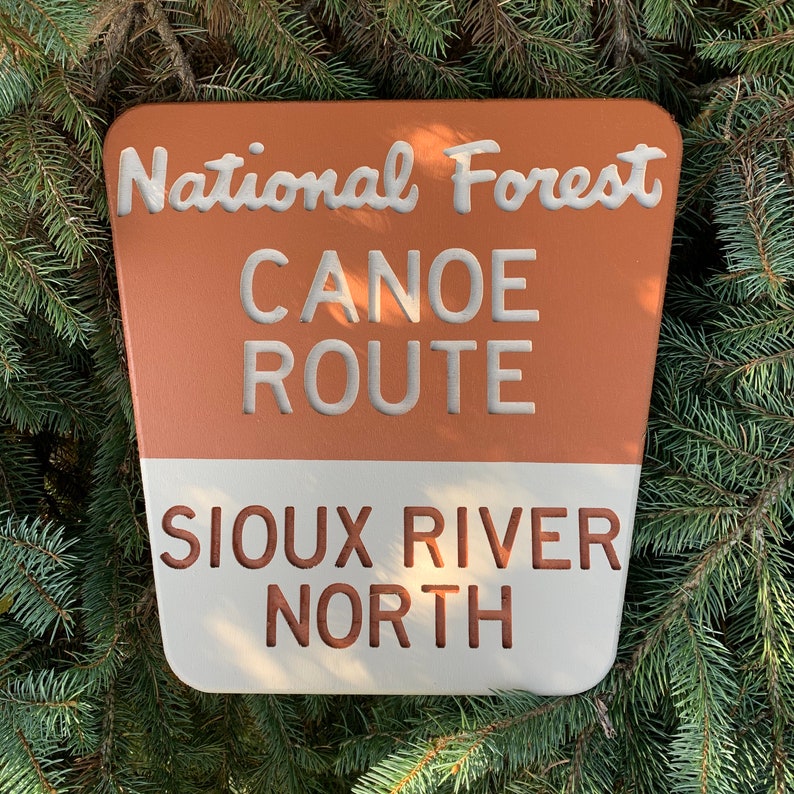 National Forest Access Sign Replicas customizable - Etsy