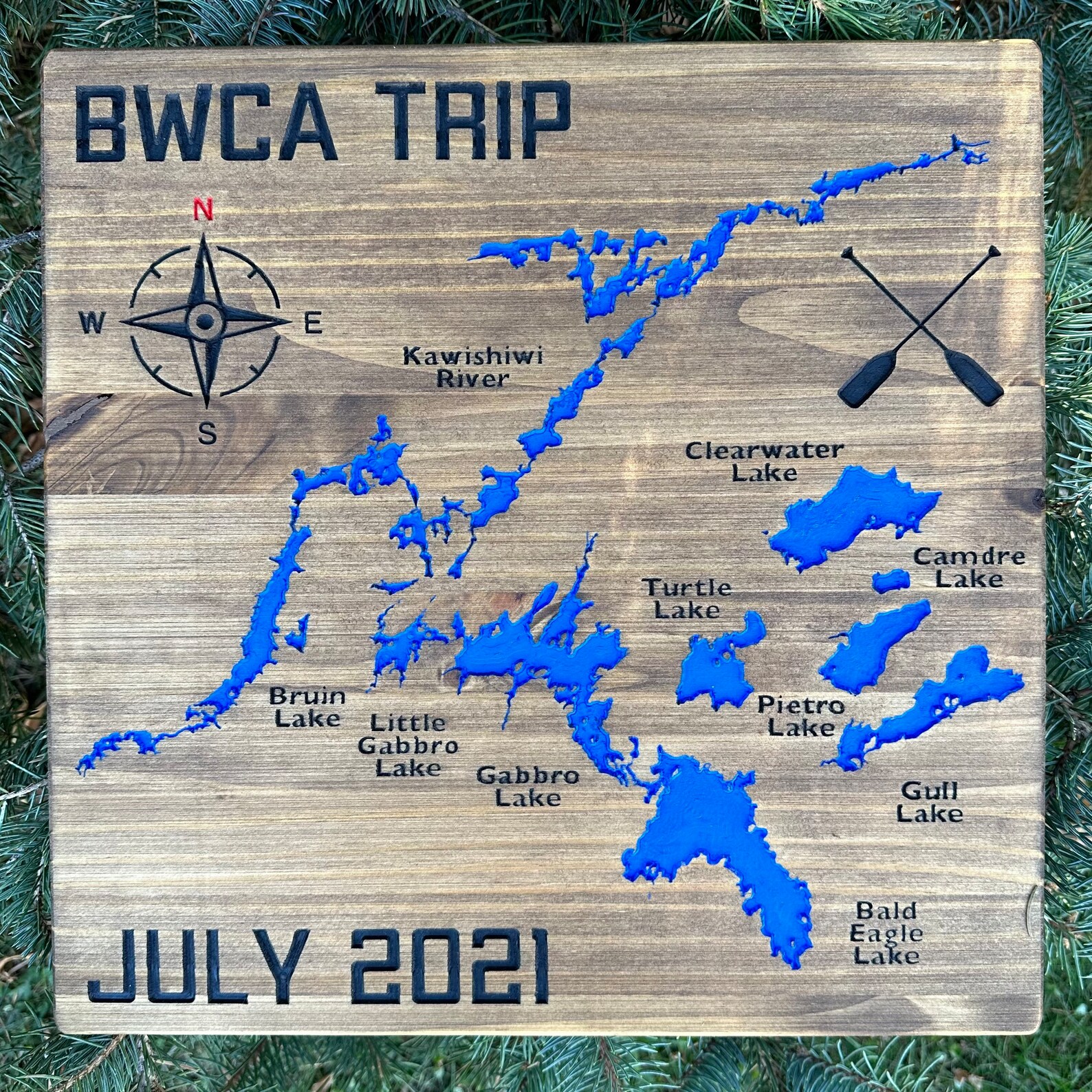 Large Custom BWCA Trip Sign - Etsy