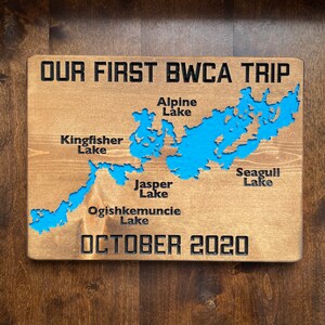 Standard Custom BWCA Trip Sign - Etsy