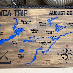 Standard Custom BWCA Trip Sign - Etsy
