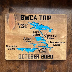Standard Custom BWCA Trip Sign - Etsy