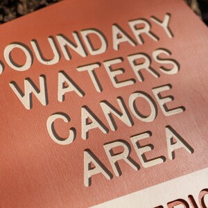Boundary Waters Canoe Area (BWCA) - Superior National Forest Replica ...