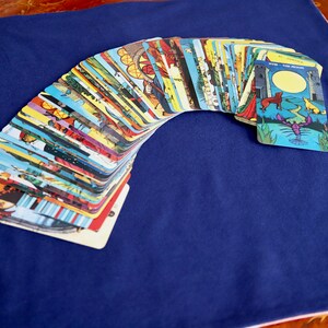 Magick Hands Tarot Wrap Tarot Spread Cloth Tarot Reading Cloth Handmade ...
