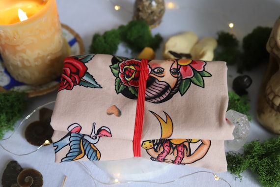 Tattooed Ladies Retro Pinup Tarot Wrap Tarot Spread Cloth - Etsy