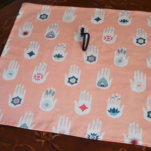 Magick Hands Tarot Wrap Tarot Spread Cloth Tarot Reading Cloth Handmade ...