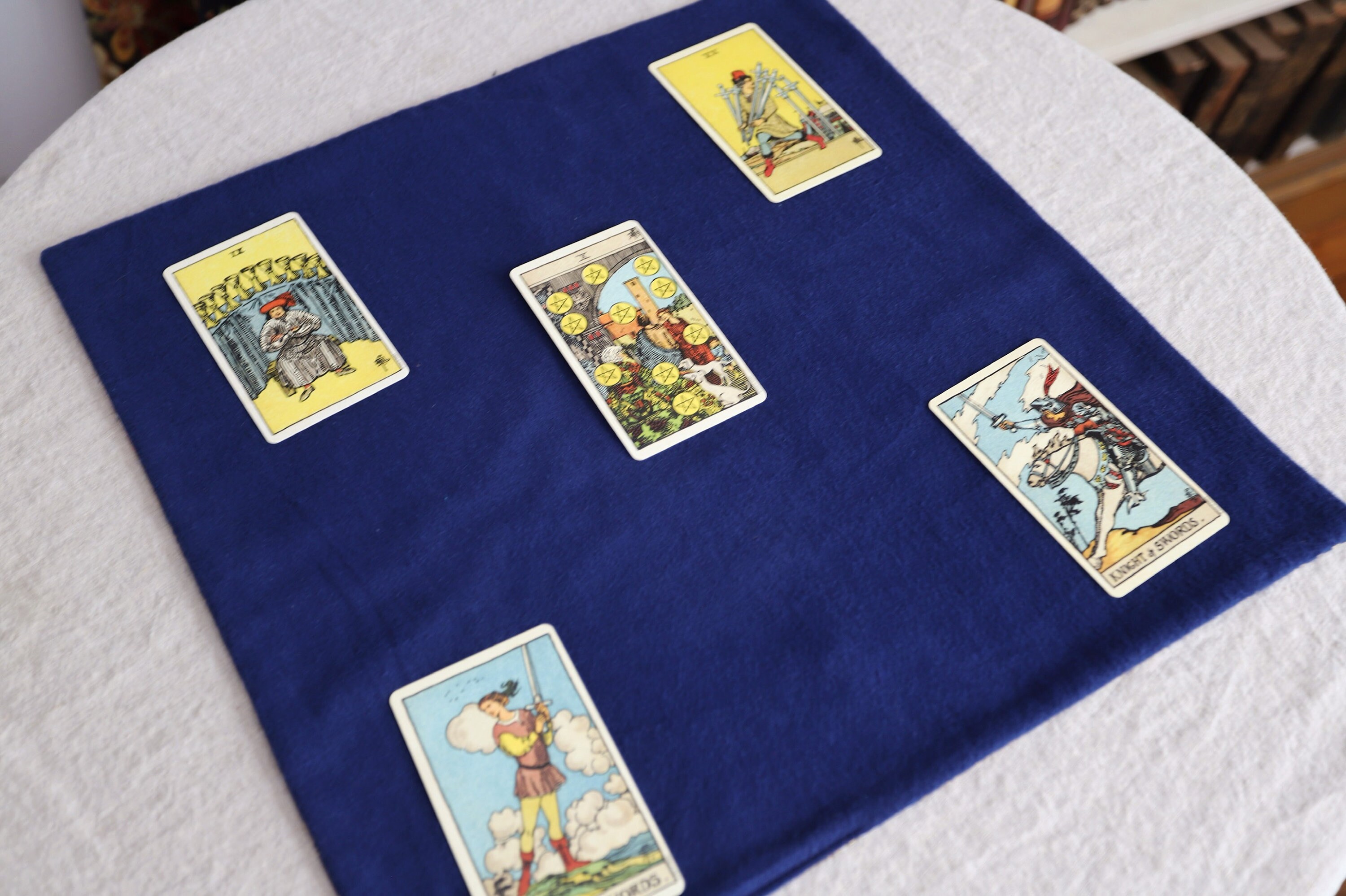 Tarot Cards Tarot Wrap Tarot Spread Cloth Tarot Reading Cloth - Etsy