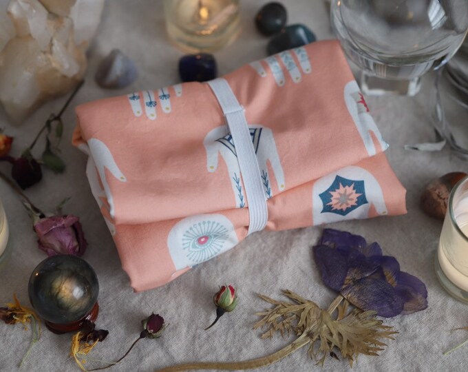 Magick Hands Tarot Wrap Tarot Spread Cloth Tarot Reading Cloth | Etsy
