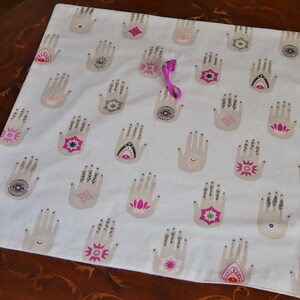 Magick Hands Tarot Wrap Tarot Spread Cloth Tarot Reading Cloth Handmade ...