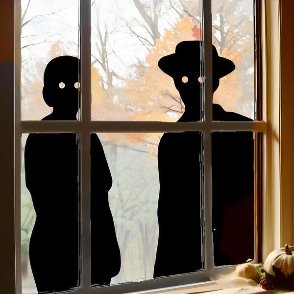 Halloween Window Decal - Etsy