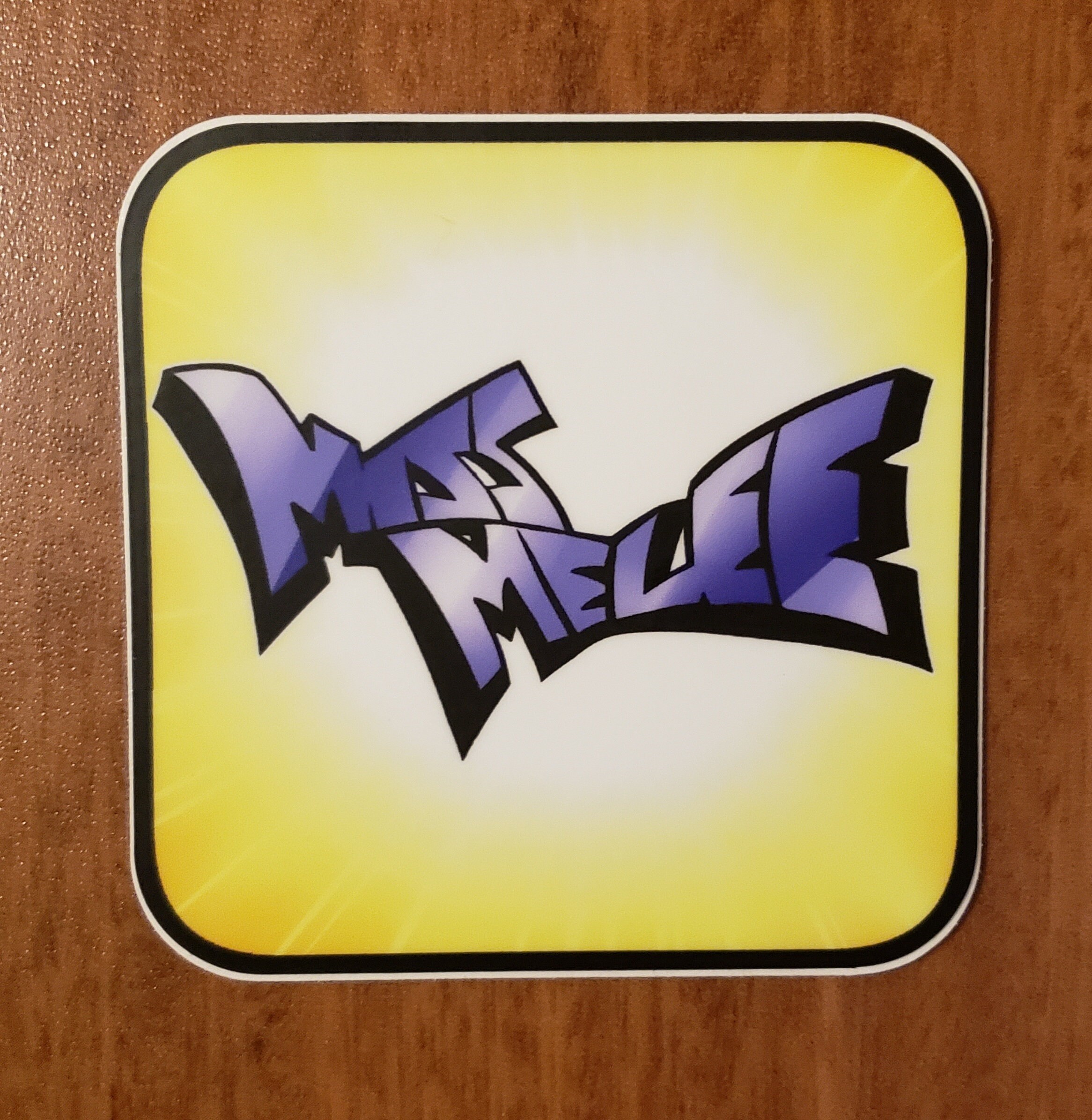 Miss Melee Logo 3 Sticker - Etsy