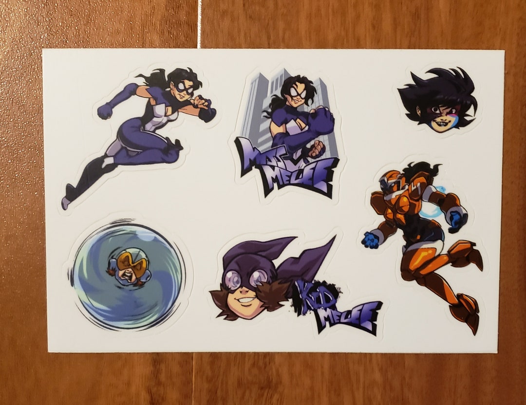 Miss Melee Sticker Sheet - Etsy