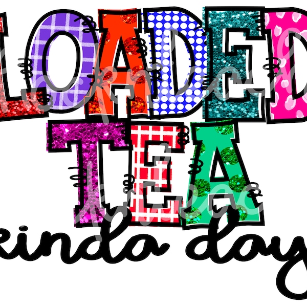 Loaded Tea - Etsy
