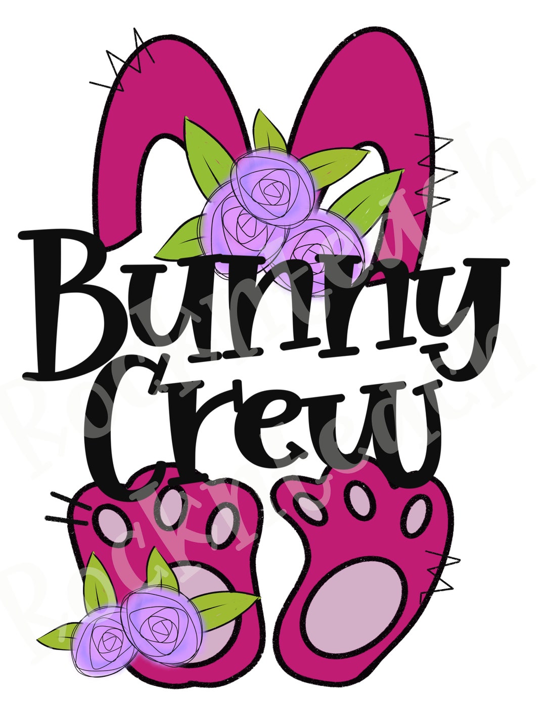 Bunny Crew Png, Easter Png/ Sublimation/ Png Download - Etsy