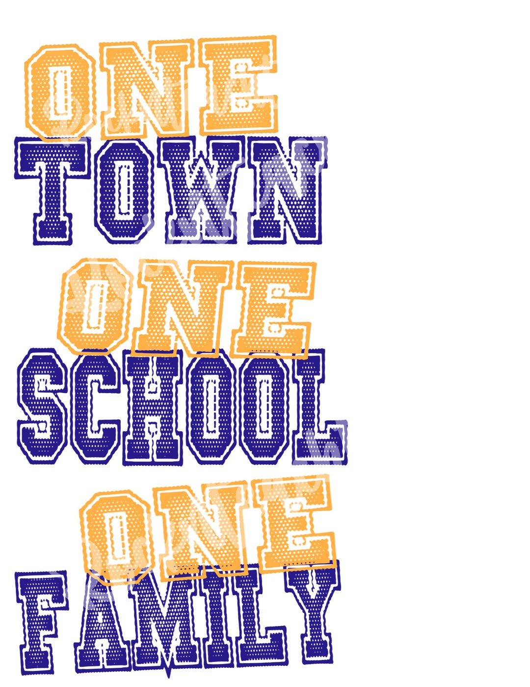 Self Customizable Png, One Town One School One Family Png, Football Png ...