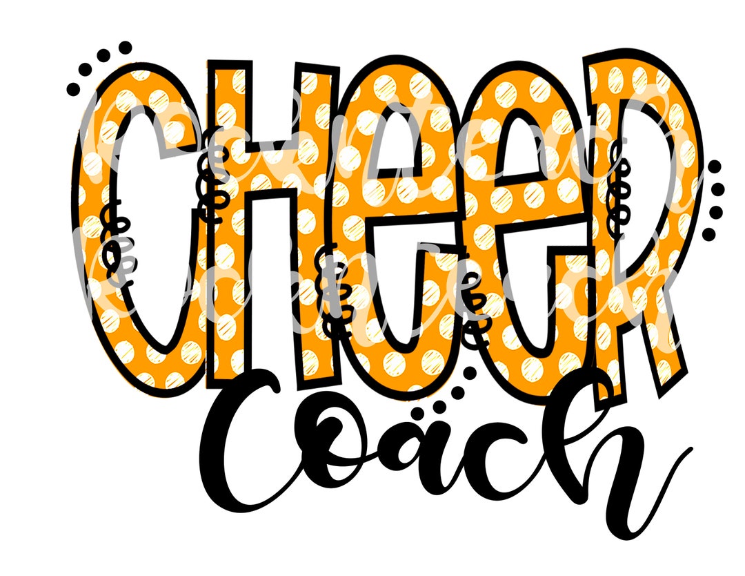 Cheer Coach Png, Green Cheerleader Png, Cheer Coach Sublimation ...