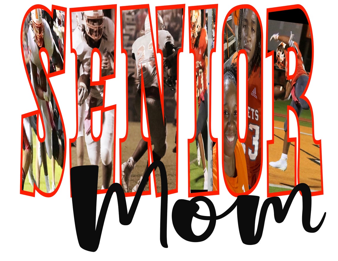 Personalized Senior Mom Png File/football Mom/digital - Etsy