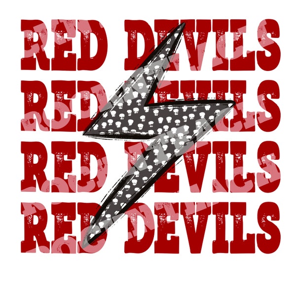 Red Devils Football Png - Etsy