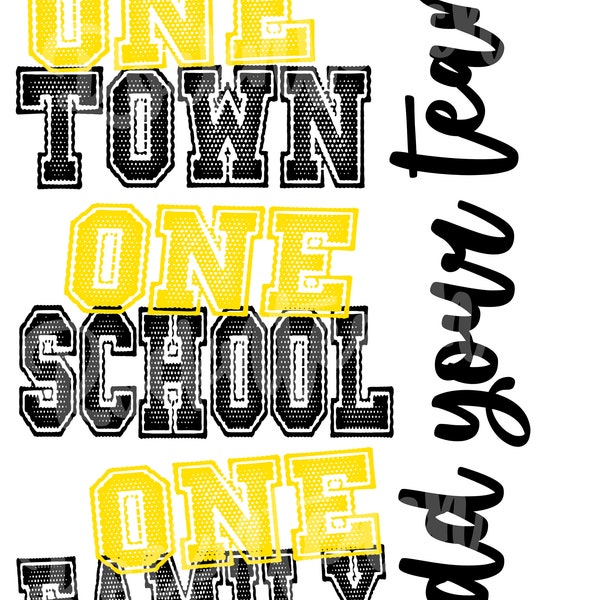 School Spirit Svg - Etsy