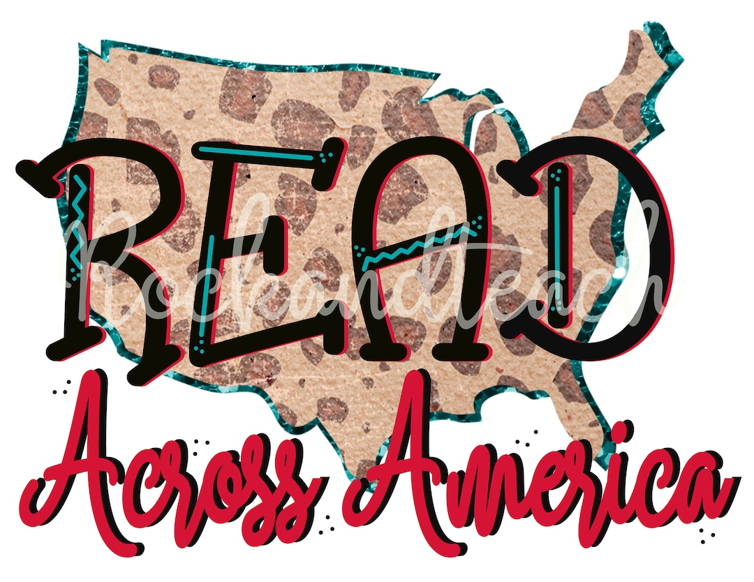 Reading Digital Png Image, Teacher Png, Read Across America Png - Etsy