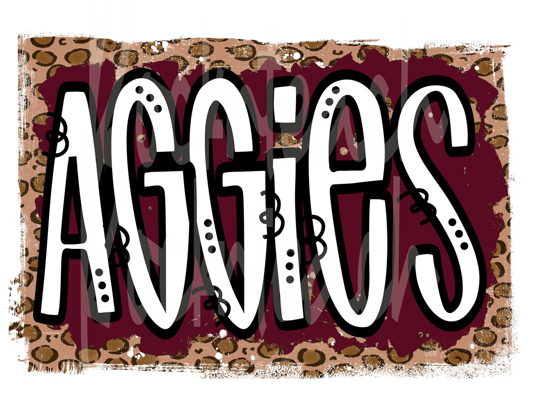 Aggie Sublimation Png, Aggie Football Png - Etsy