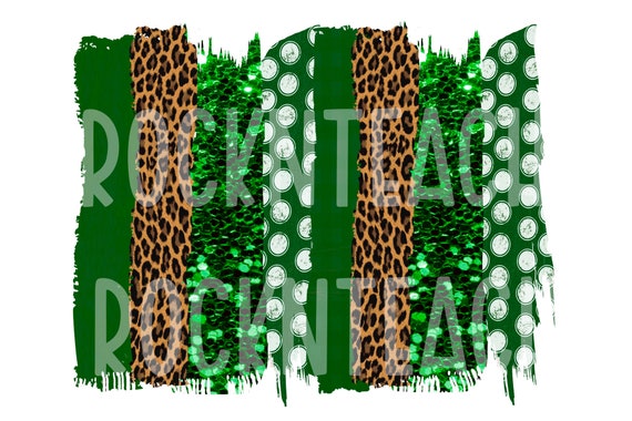 Green Sport Sublimation Background Png School Spirit - Etsy