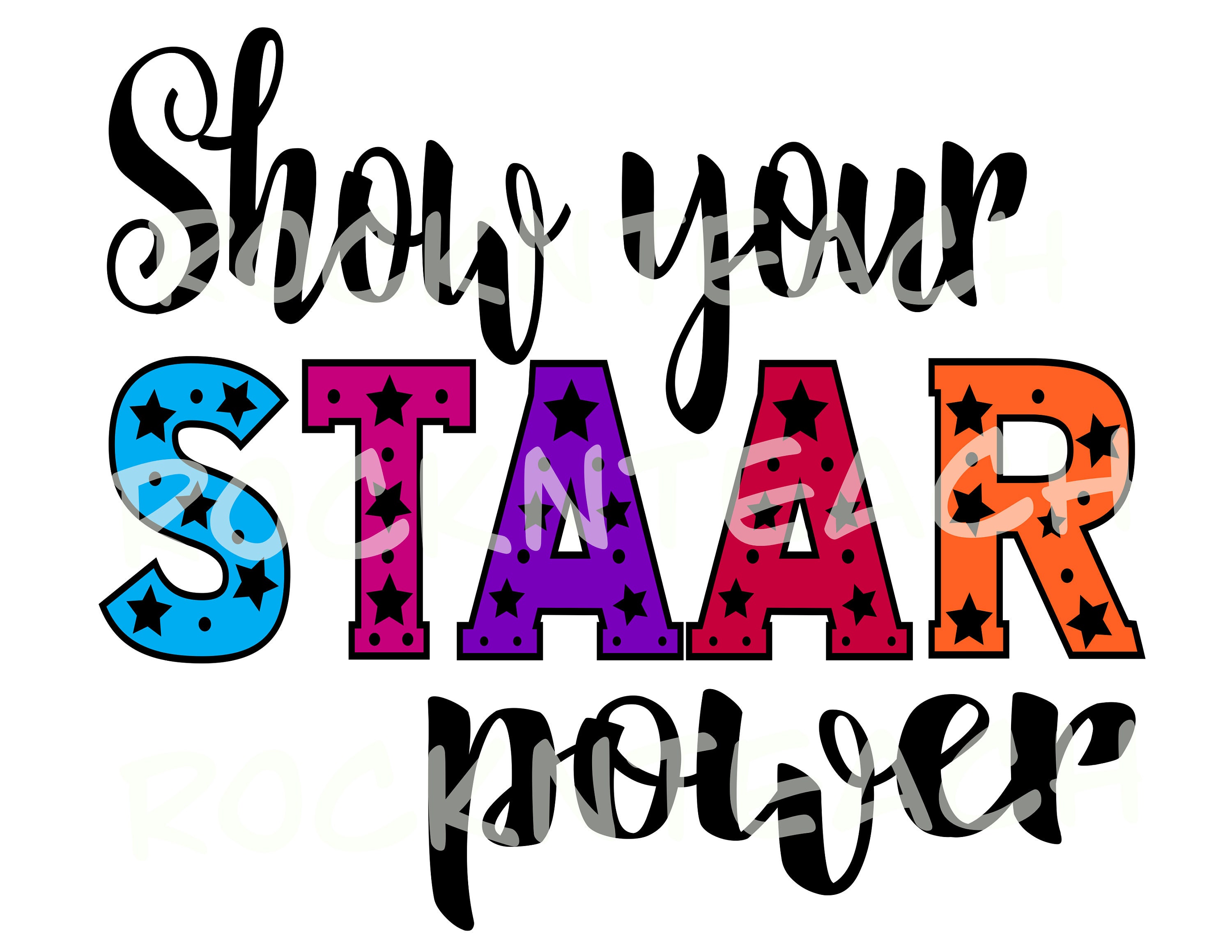 Staar Png Staar Test Png Staar Power Png Staar Download - Etsy Canada