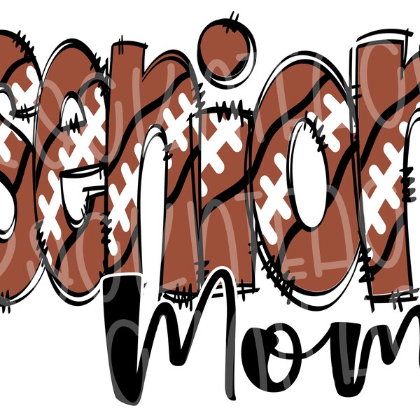 Senior Football Mom - Etsy