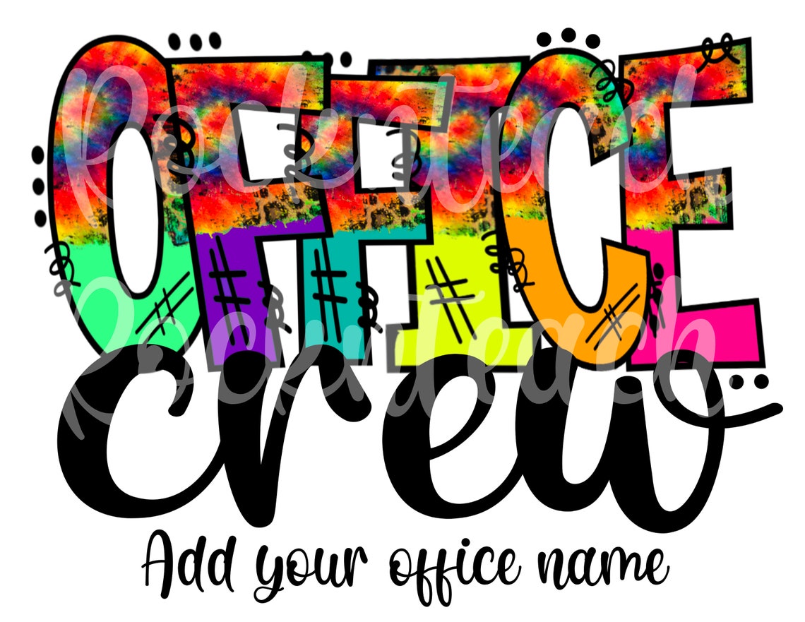 Office Crew Png, Office Sublimation, Office Staff Png, School Office - Etsy