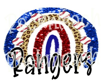 Rangers Png Png Files for Sublimation Printing Go Rangers - Etsy