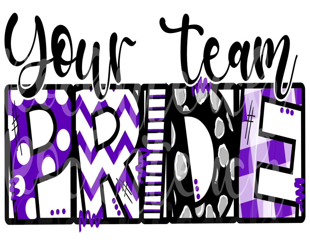 Football Pride Background Png/htv/sublimation Png/school Spirit ...